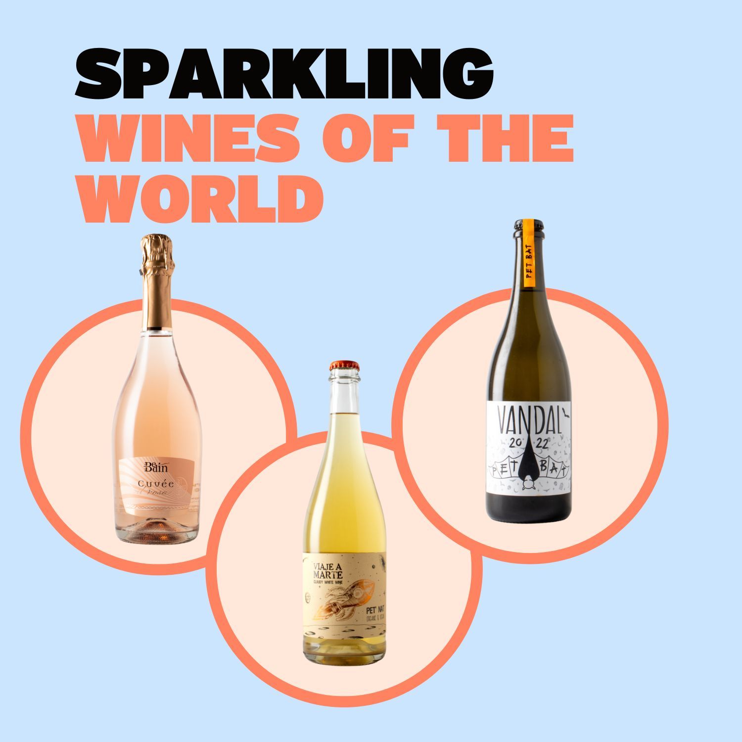 Sparkling Wines of the World - Wine Gift Pack - Good Pair Days | Good Pair Days UK